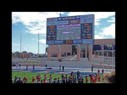 Allen Texas High School - Eagle Stadium - YouTube