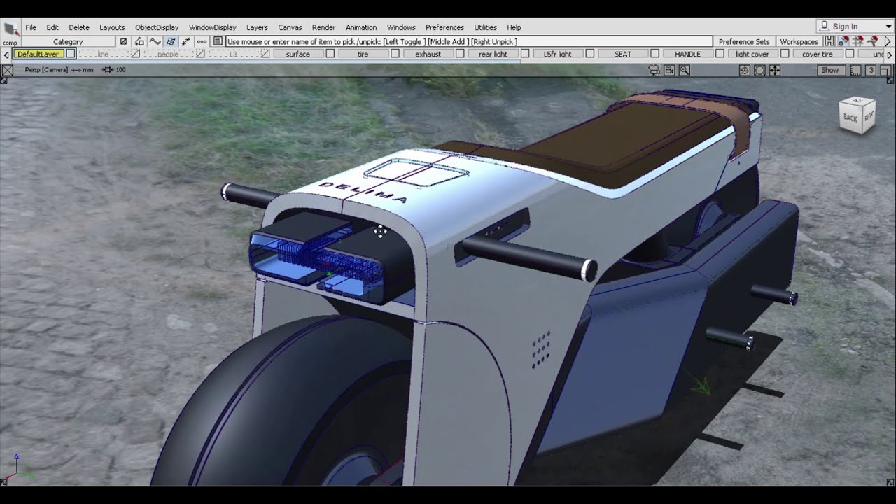 Autodesk Alias: How I setting views for 3d Rendering. - YouTube