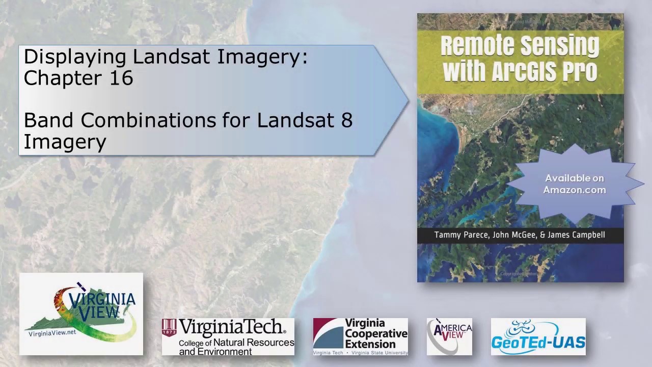 Chapter 16 Band Combinations for Landsat 8 Imagery - YouTube