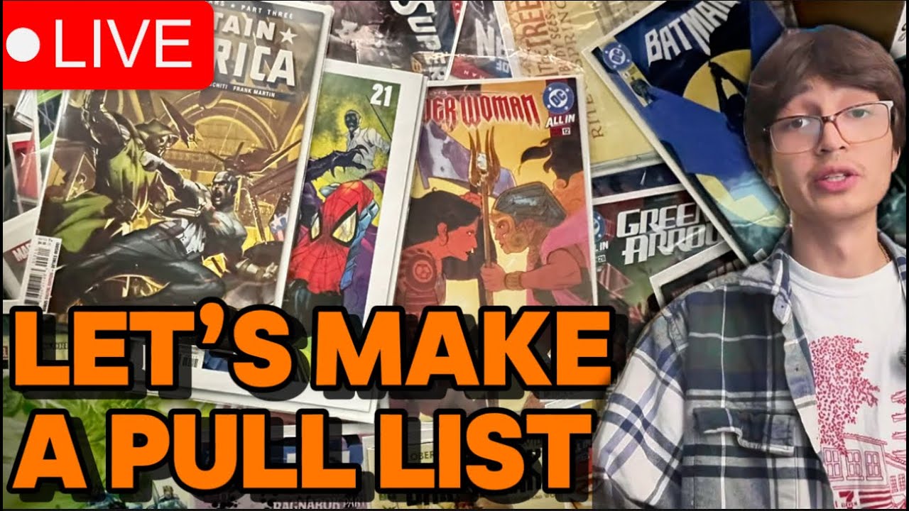 [Live] Let's Make a COMIC PULL LIST | NEW COMIC BOOK WEEKLY 10/20/25 ...