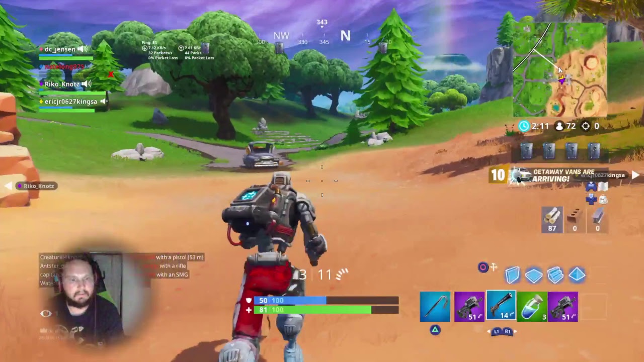 Fork Knife Battle Royale Squads with Subscribers - YouTube