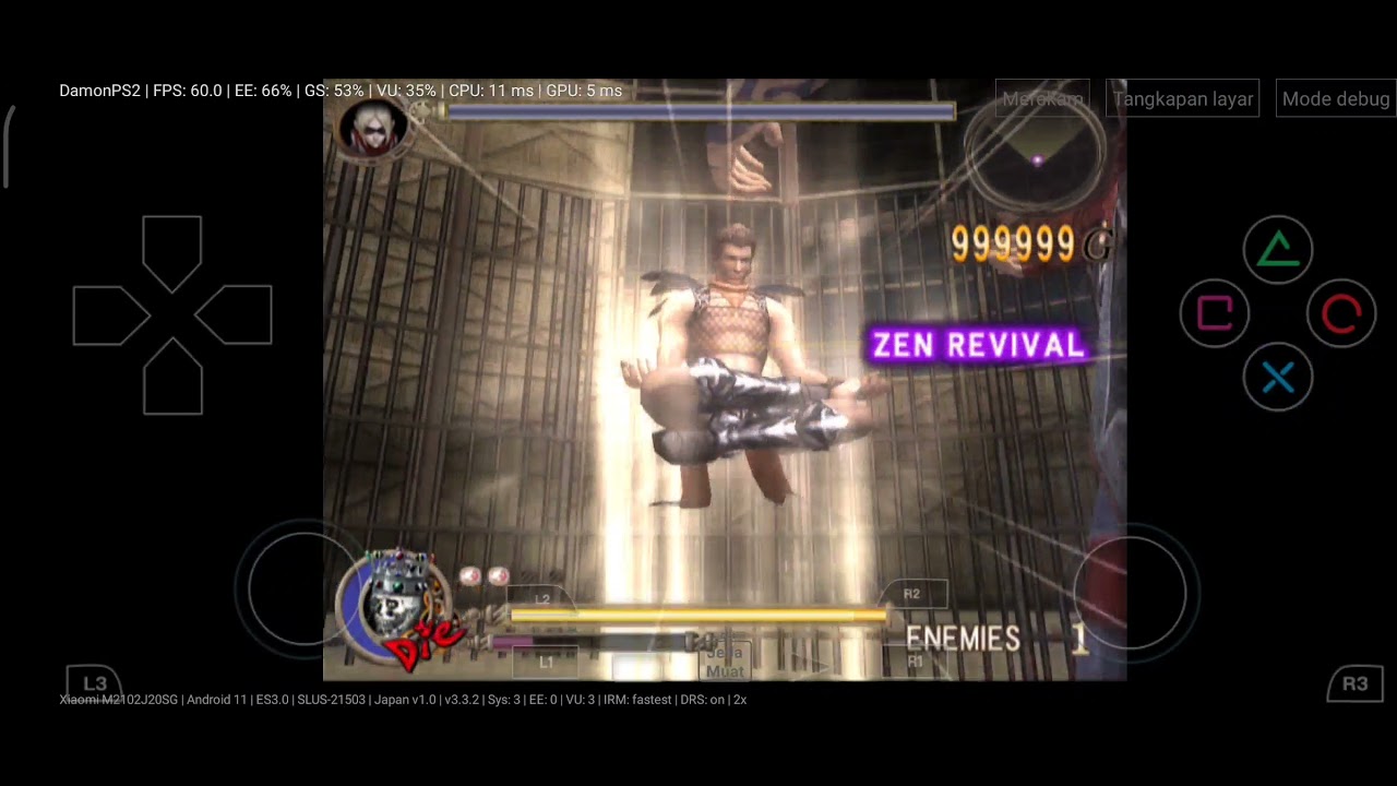ROULETTE ZEN REVIVAL GOD HAND PS2 (DAMON PS2) - YouTube