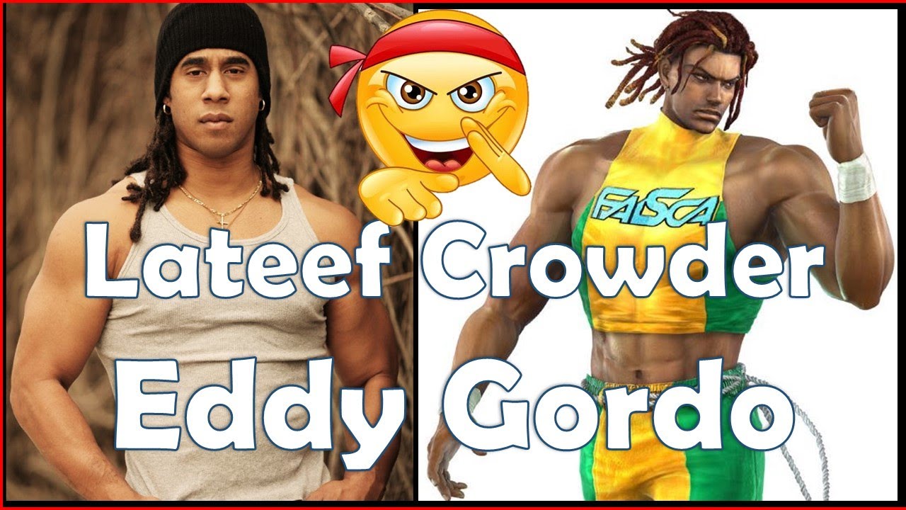 Lateef Crowder MESTRE DE CAPOEIRA "Eddy Gordo" personaje de Tekken ...