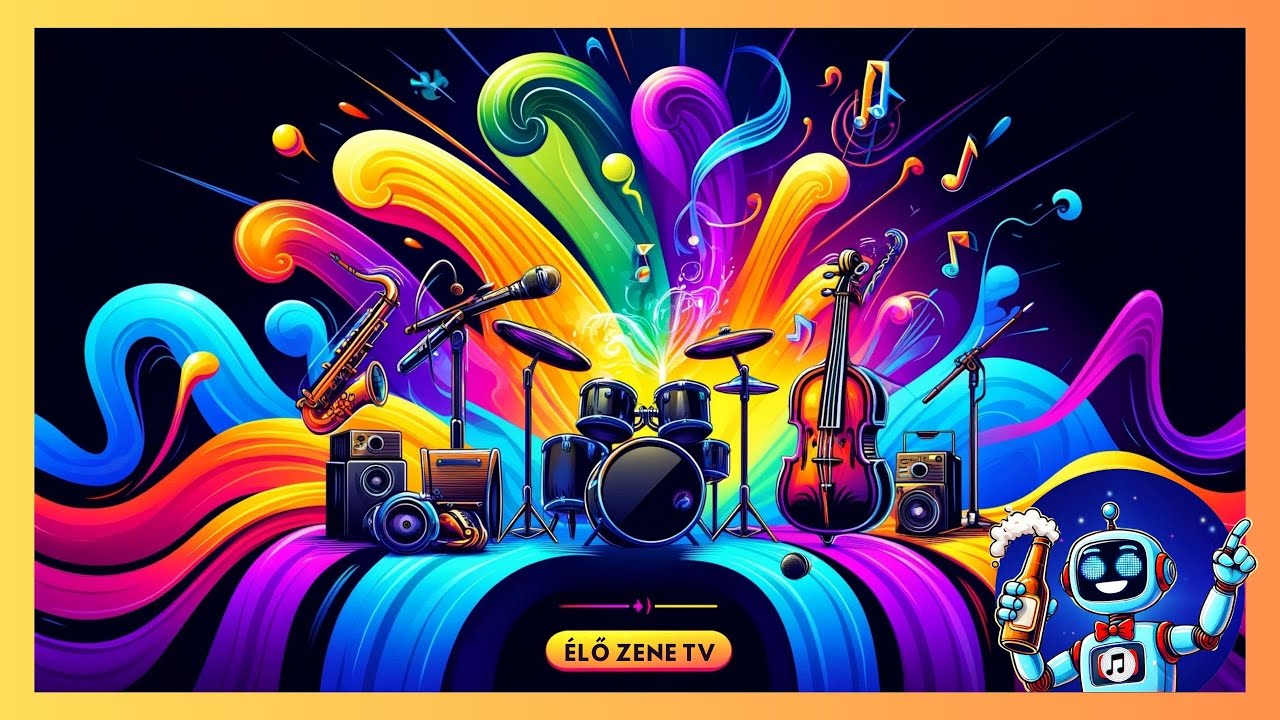 AI Zenei Világ – Non-stop Élő TV 🎵 #zene #élőzene #bulizene - YouTube