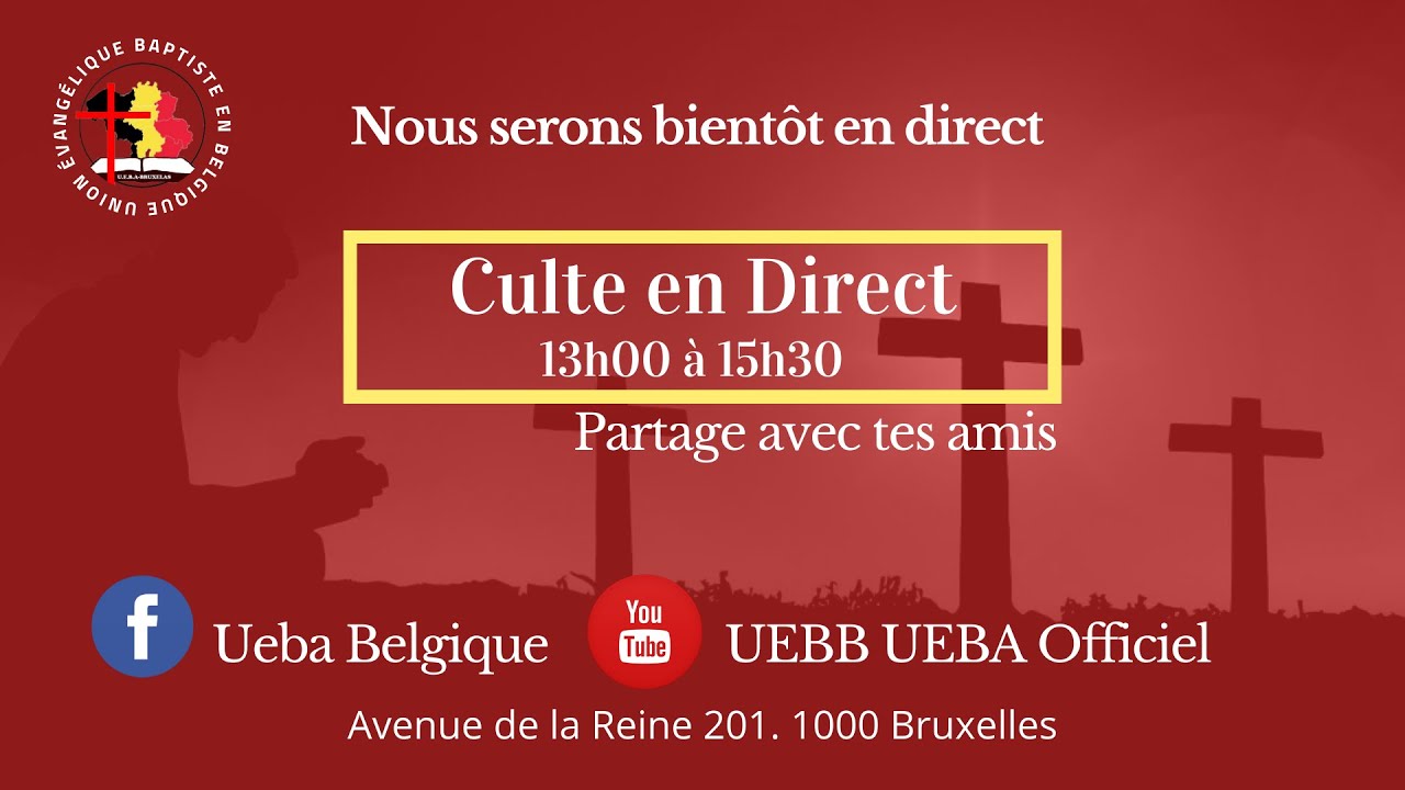 L'Eglise UEBB UEBA La Prédication Ev. Alberto Mendes Silva Le 30-03 ...