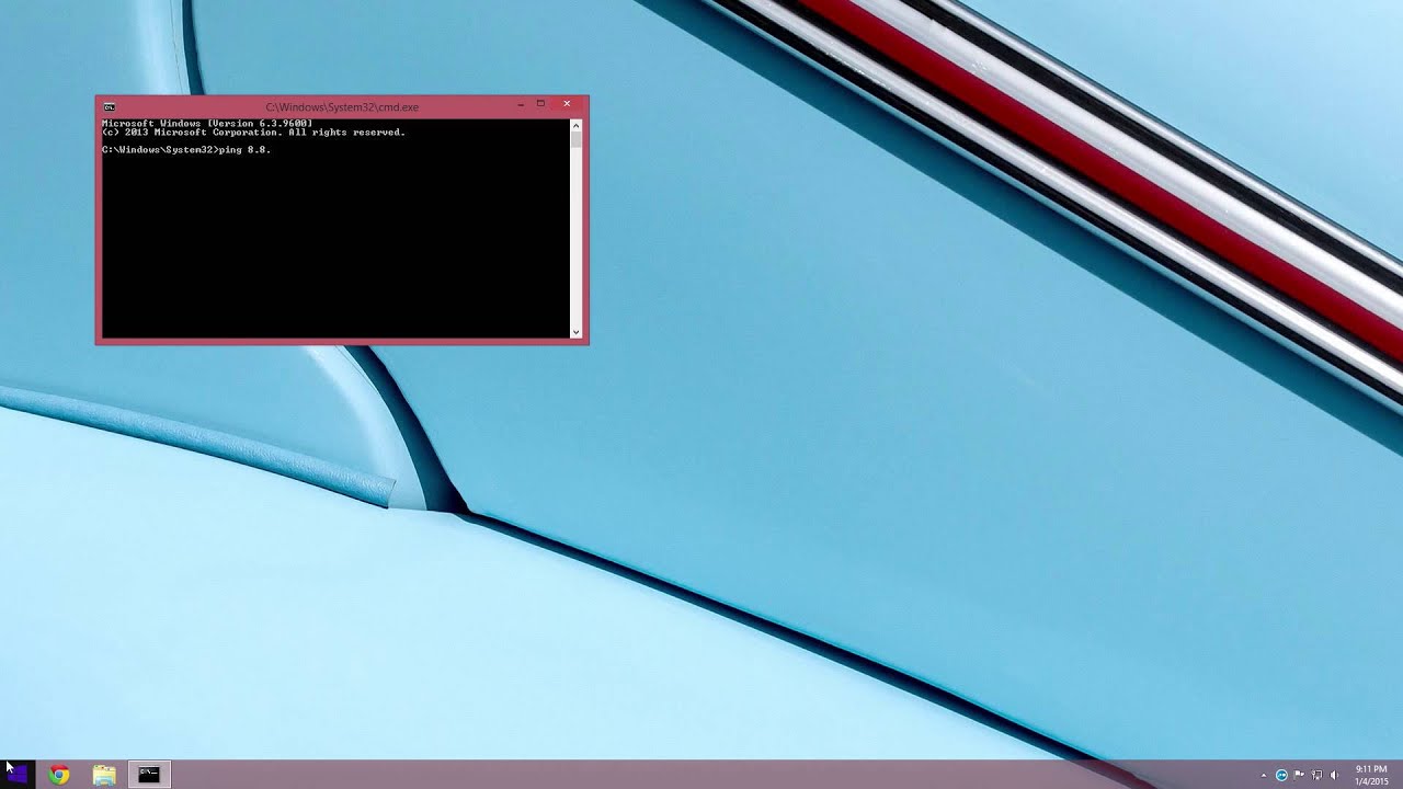 How to Verify You Are Connected to the Internet (ping 8.8.8.8) - YouTube