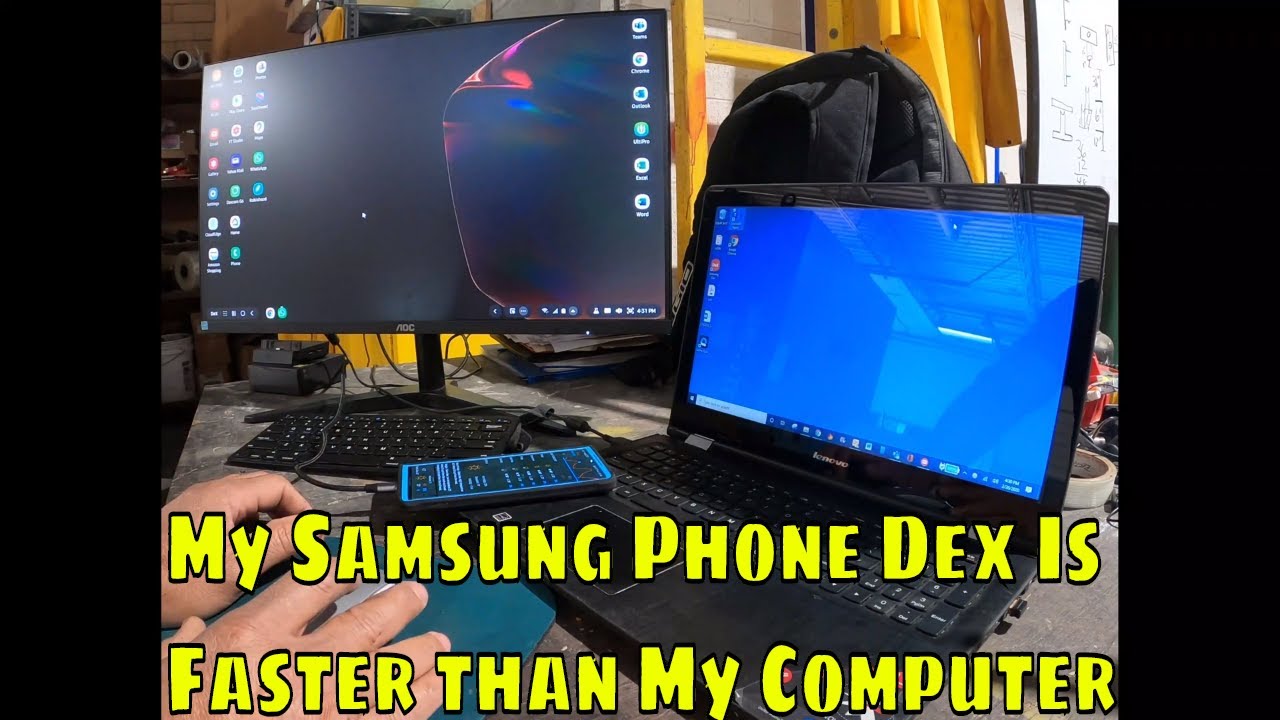 Using My Samsung Phone As A Powerful Computer -Samsung Dex - YouTube