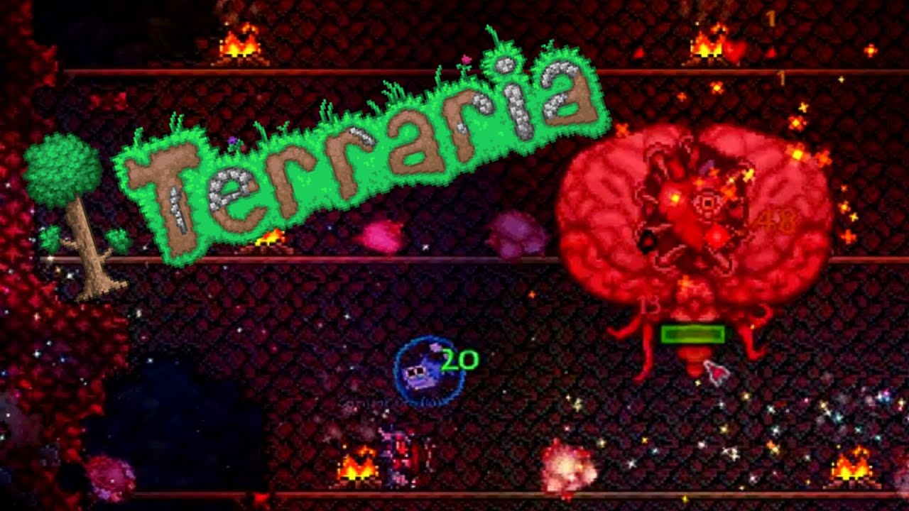 Terraria Brain of Cthulhu setup and strategy [Classic Pre-hard mode ...