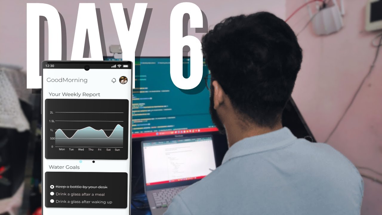 Making my Android app - Day 6 - Redesigning the app - YouTube