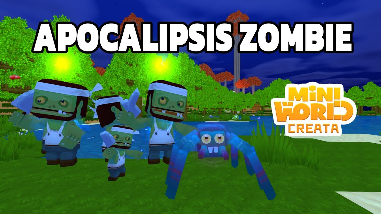 Mod Apocalipsis zombie mini world - YouTube