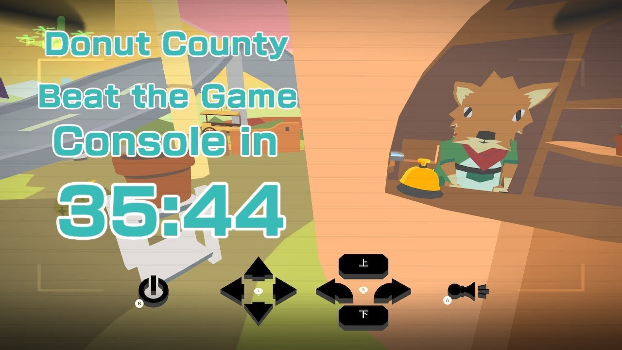 Donut County Beat the Game Console in 35:44 (WR) - YouTube