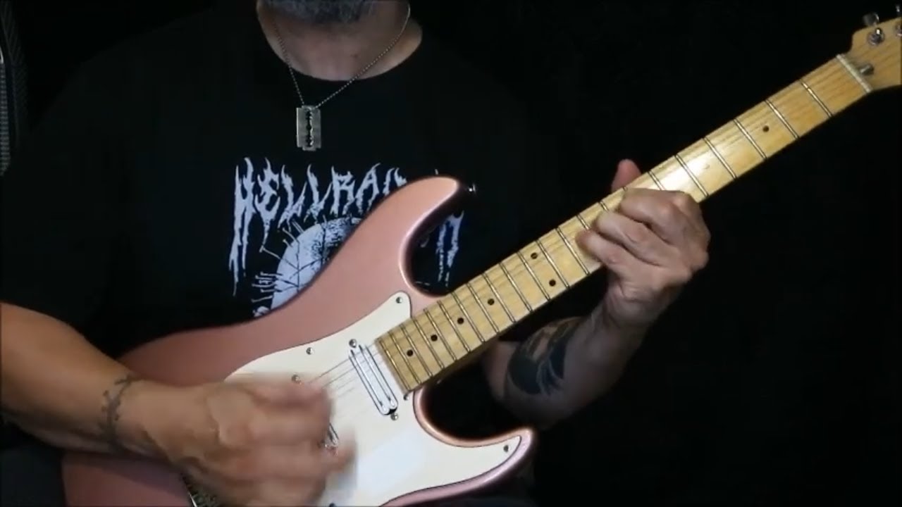 How to play Van Halen's In a Simple Rhyme solo on guitar - YouTube