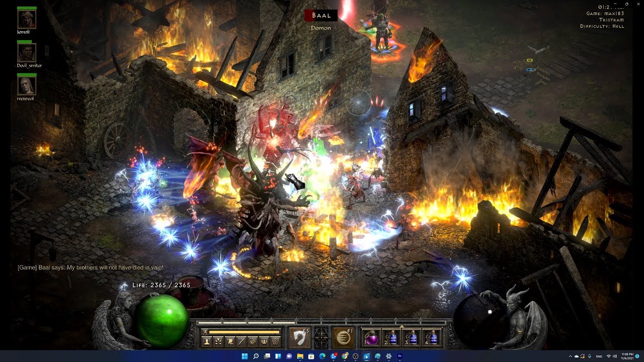 Diablo 2 Resurrected 10 Uber Tristram Runs Get 10 Torchs - YouTube