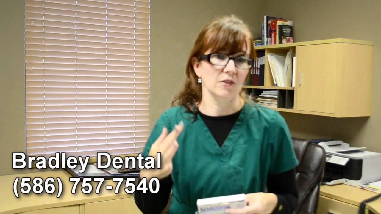 Hygienist at Bradley Dental Explains Causes of Sensitive Teeth - YouTube