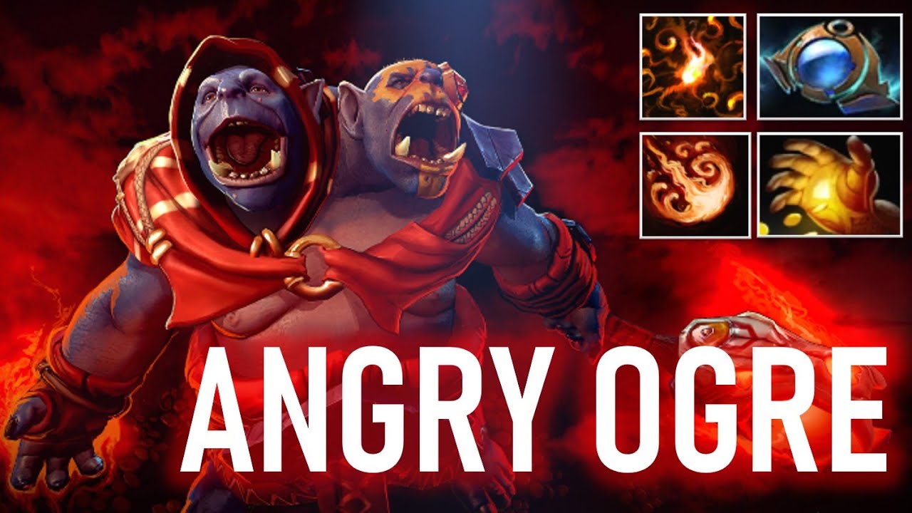 Just use Skill 1 and 2 for Angry Ogre [DOTA 2] - YouTube