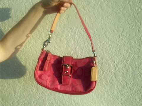 Get My HOT PINK COACH Bag (Shoulder Zip Style) on eBay