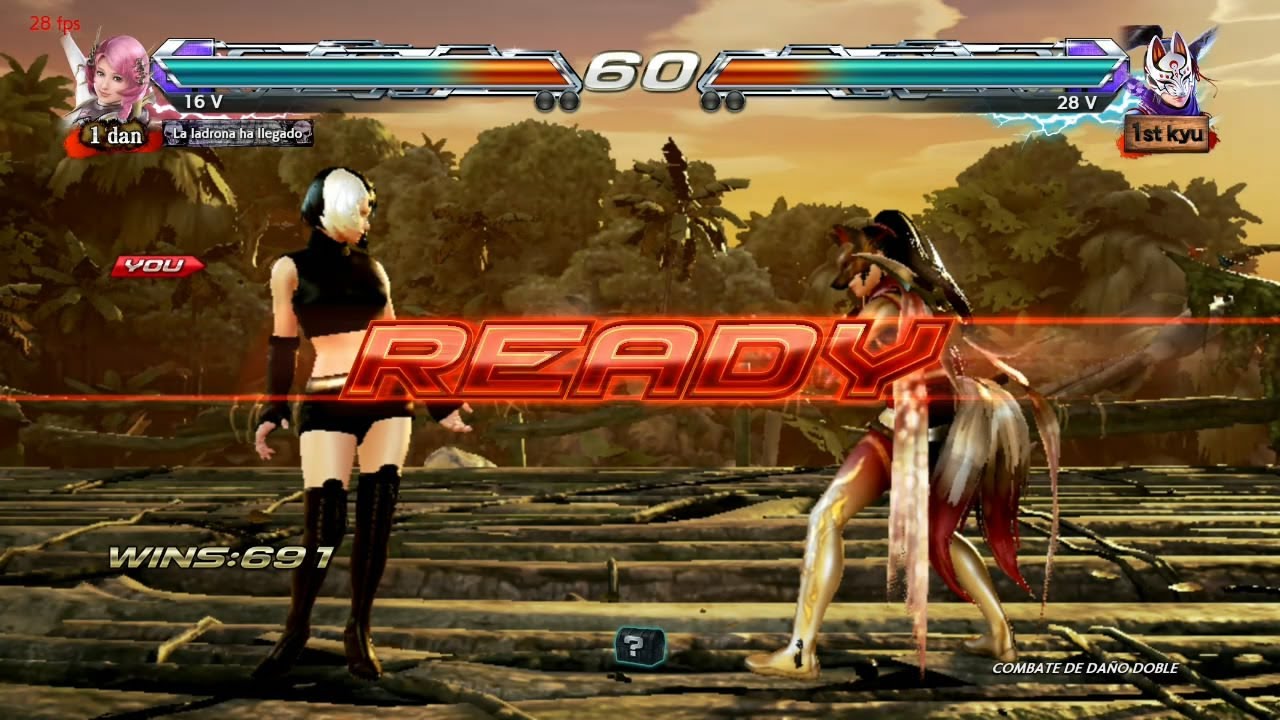 625_2 Alisa ryona VS Kunimitsu ryona - Tekken 7 ( Anakin x24 ) sin Grafica - YouTube