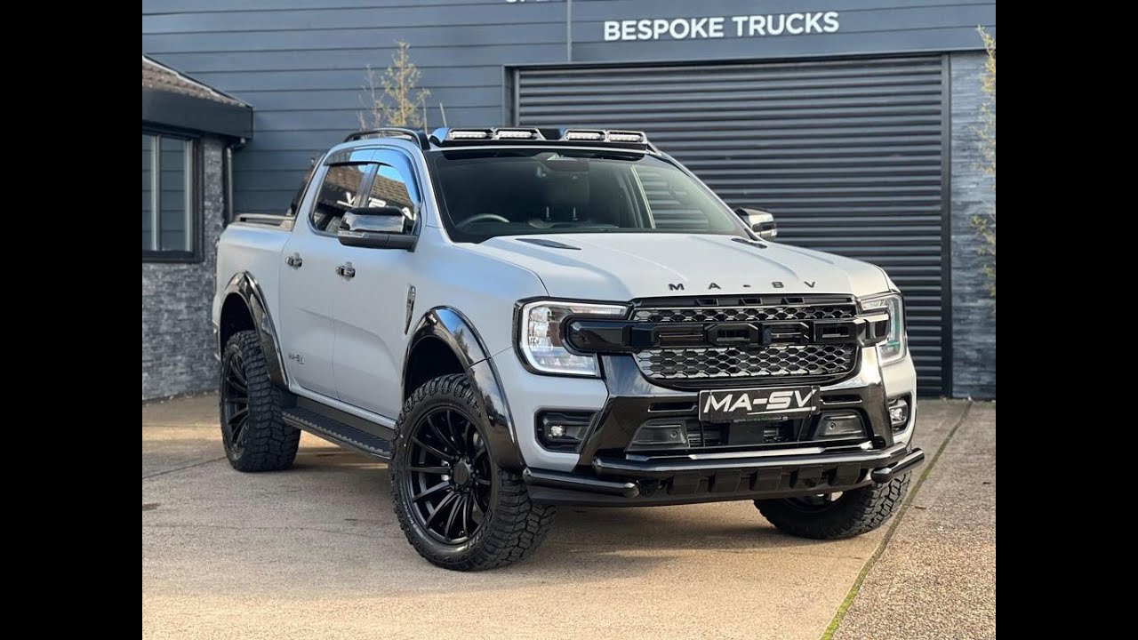 2024 74 Ford Ranger MA-SV BLACK EDITION V6 Pick Up Wildtrak 3.0 EcoBlue - YouTube