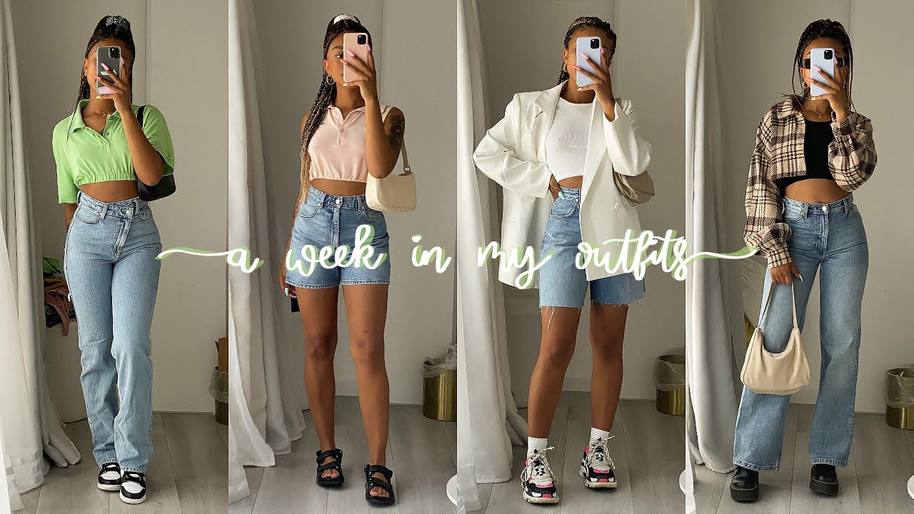 a week in my outfits #11 - YouTube