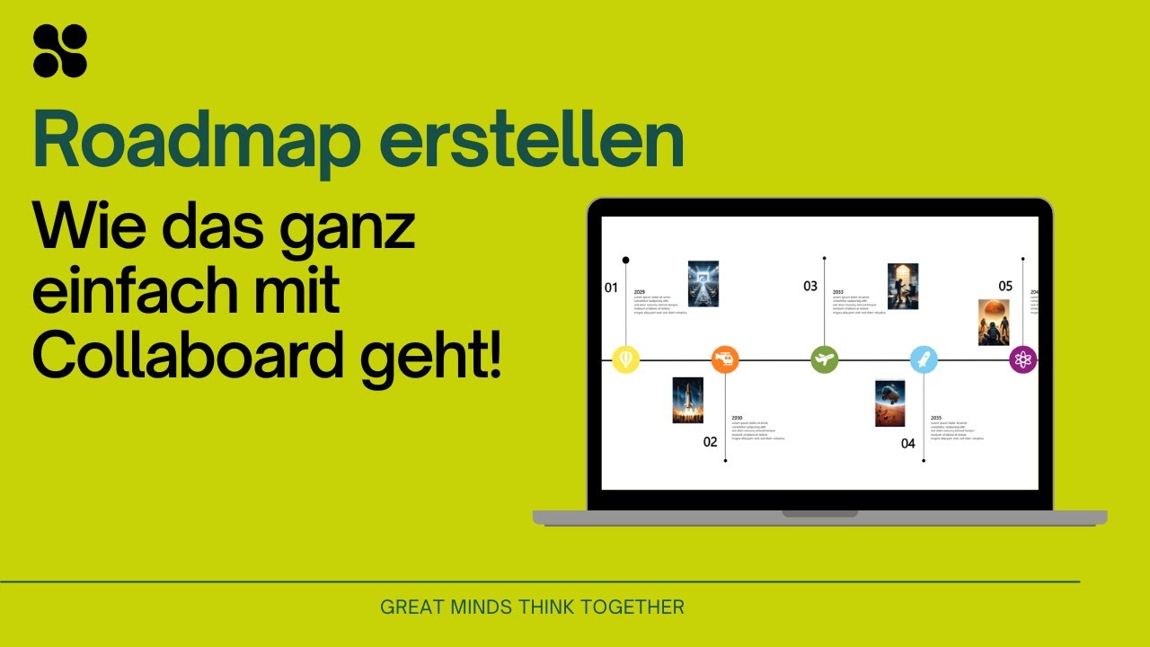 Roadmap erstellen in wenigen Sekunden [kostenlose Vorlage] - YouTube