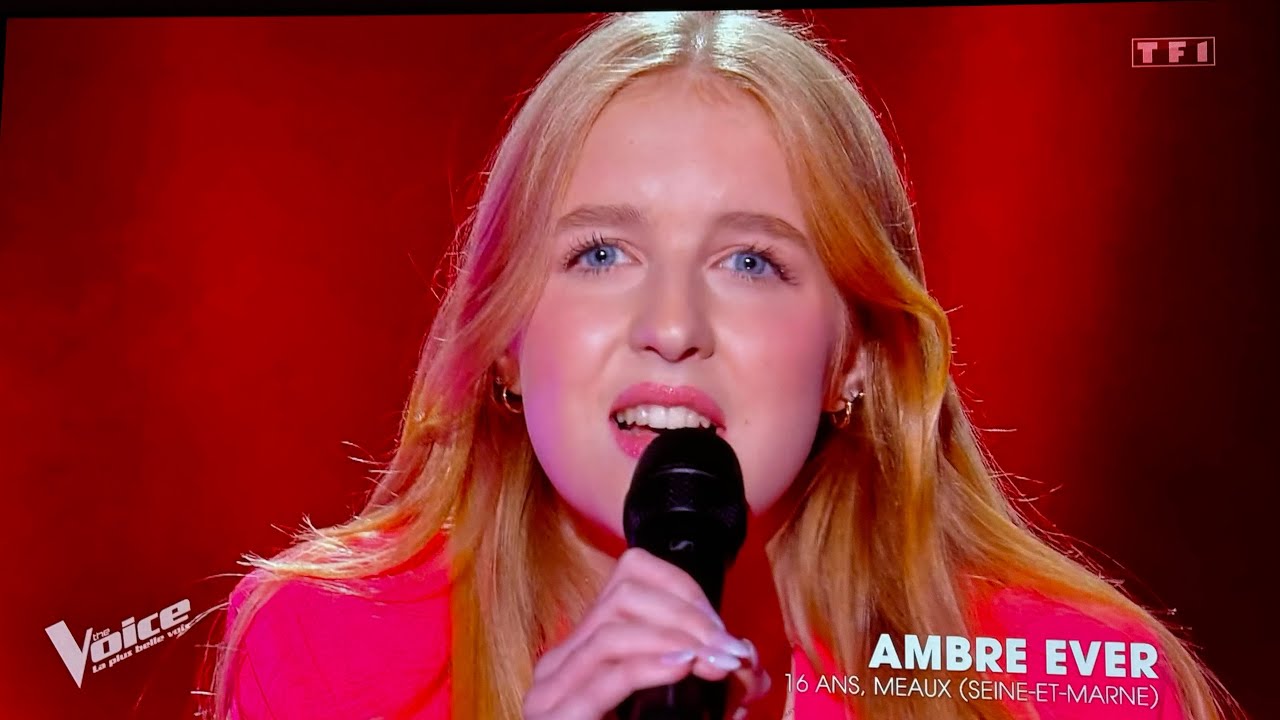 The Voice 2024 : Ambre Ever, magnifique avec sa reprise en douceur de ...