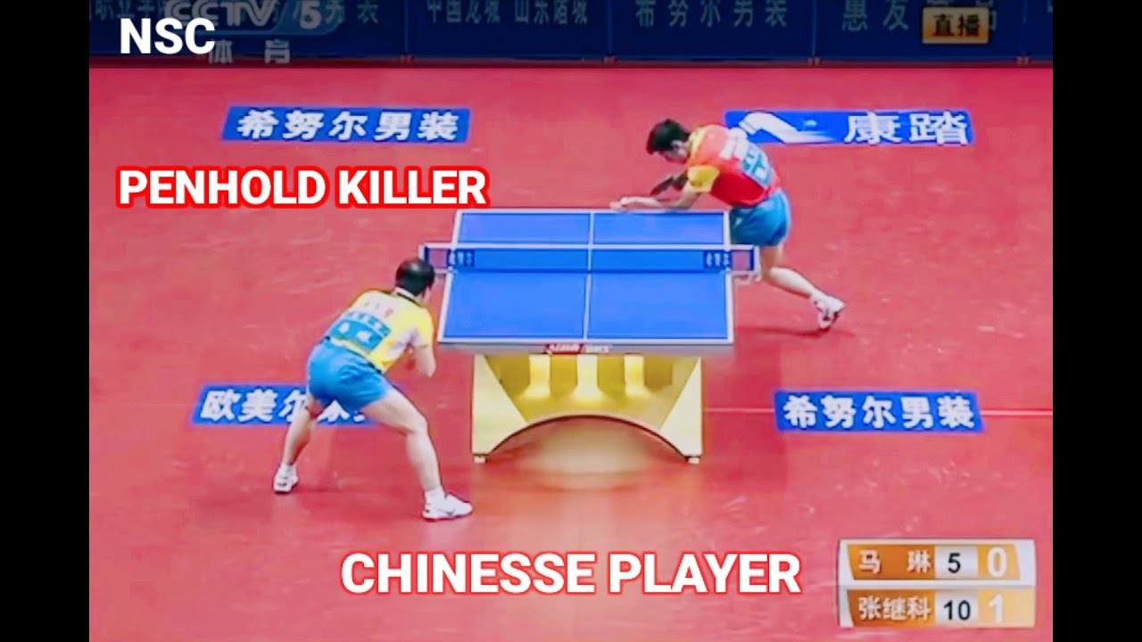 Master penhold table tennis from china #tabletennis - YouTube