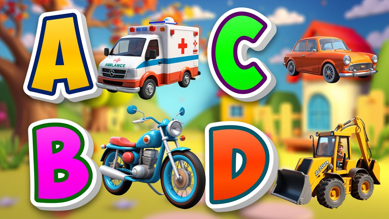 A is for Ambulance, ABC Phonics Song- Toddler Learning Video Songs, ABC ...