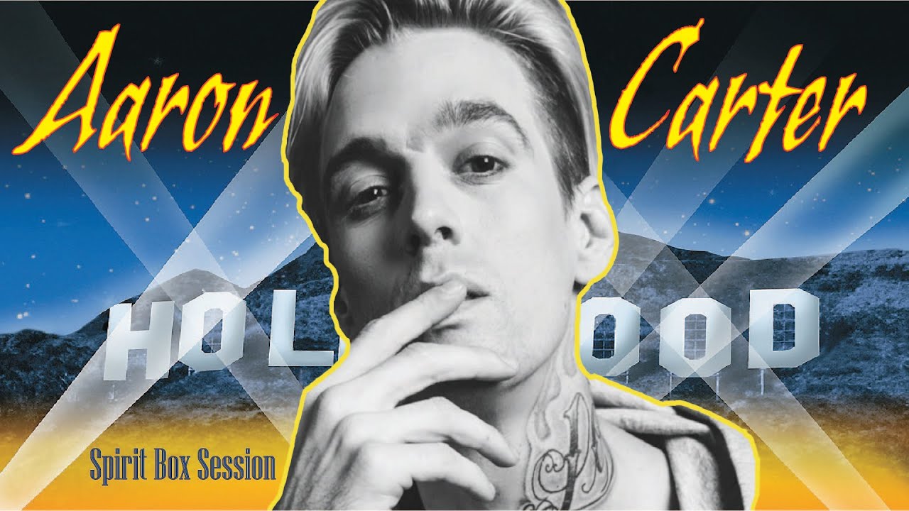 Spirit Box Session with AARON CARTER. "I was depressed everyday". It ...