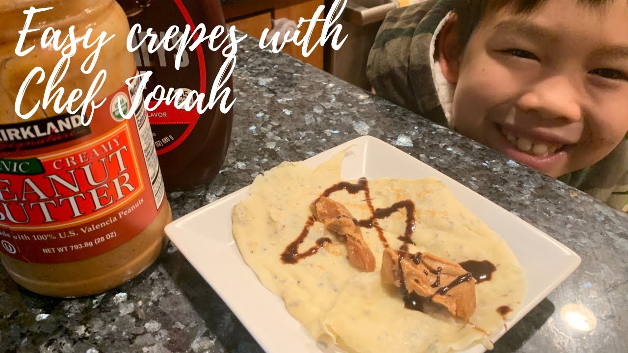 Easy Crepe Recipe // Cooking with Kids - YouTube