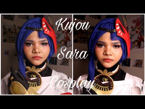 Kujou Sara | Hijab Cosplay Tutorial | Genshin Impact