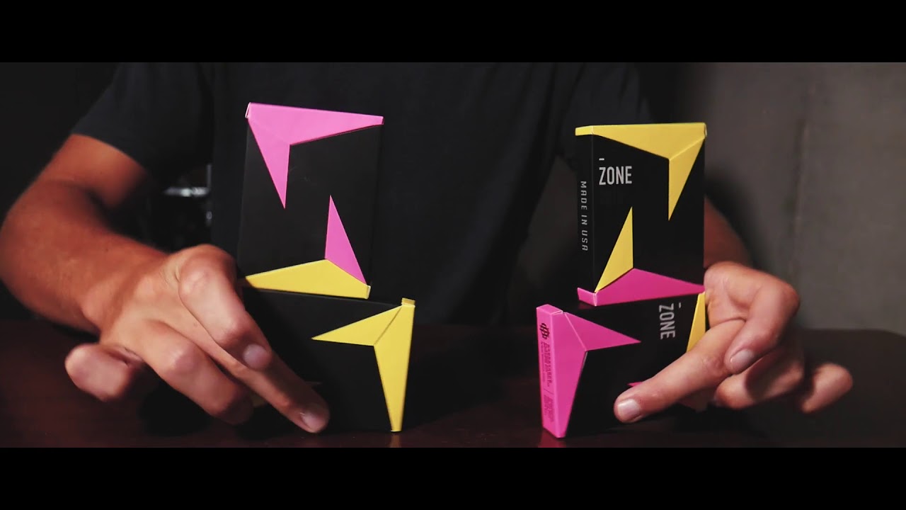ZONE Playing Cards - V2 - Yellow - YouTube