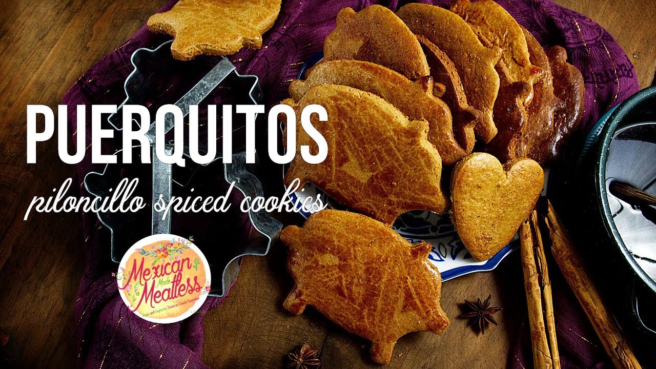 Puerquitos: Mexican Piloncillo Spiced Cookies - YouTube