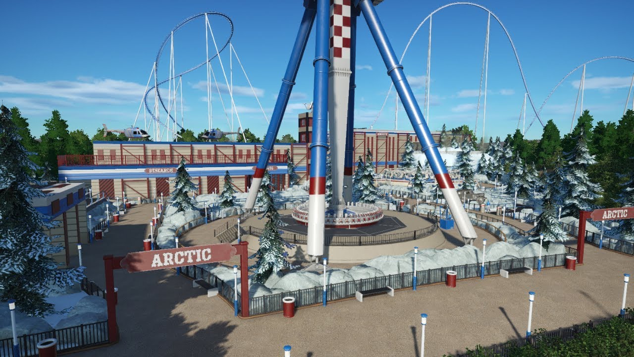 Let's Play Planet Coaster - Globe Explorer Episode 22 - Arctic Themed ...