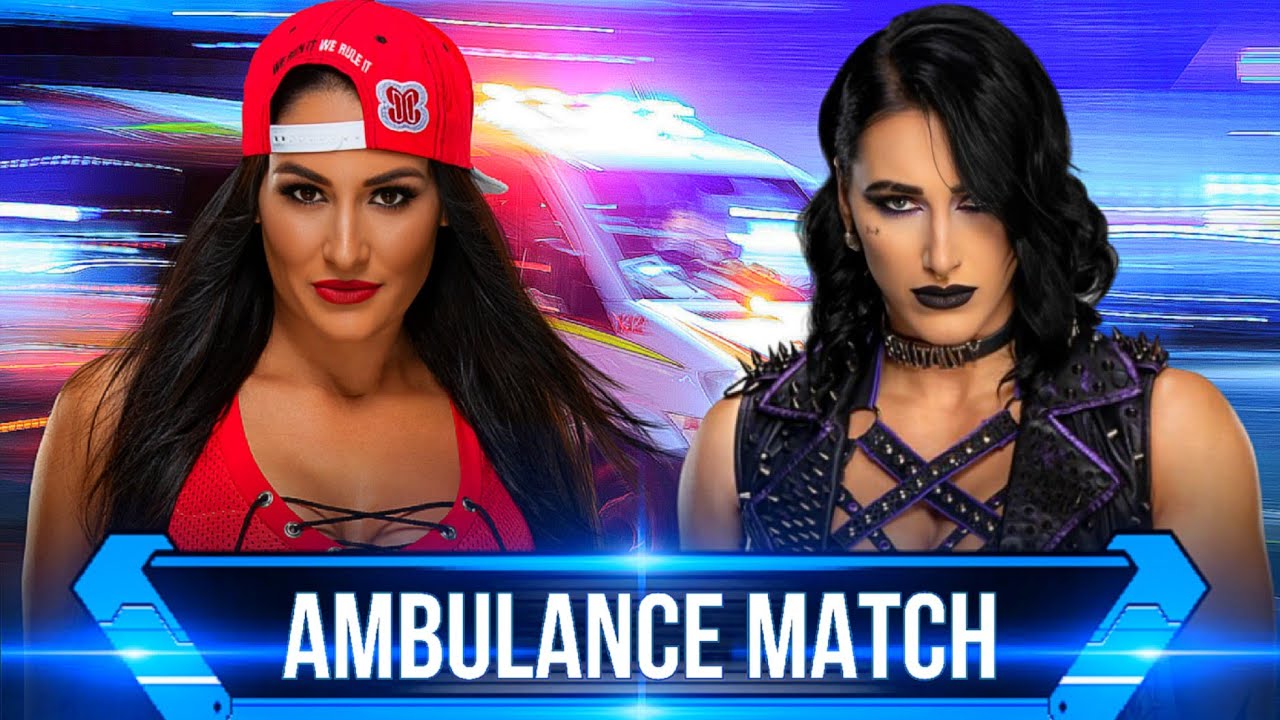 WWE 2K25 | Nikki Bella VS Rhea Ripley - Ambulance Match | Raw - YouTube