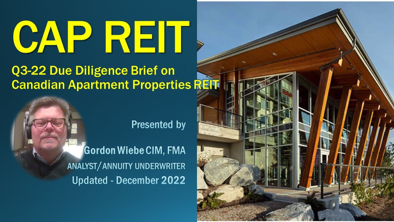 CAP REIT Q3-22 Due Diligence Brief - YouTube