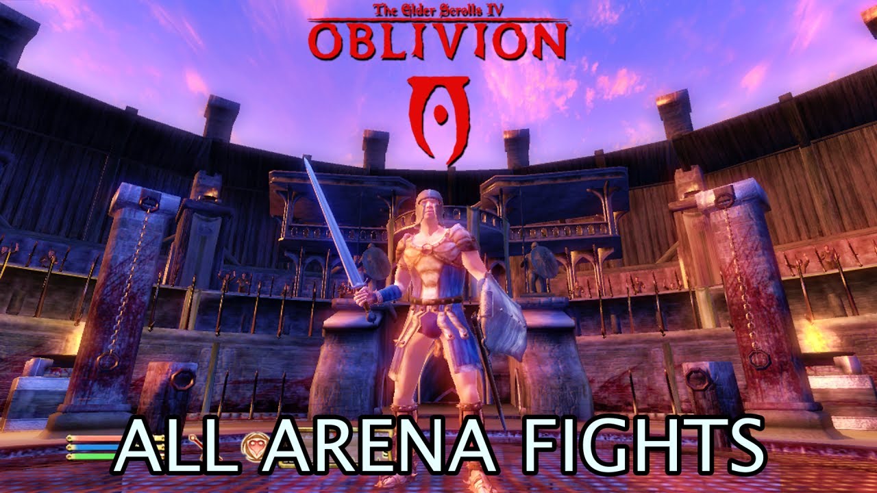All Arena Fights In Oblivion - YouTube
