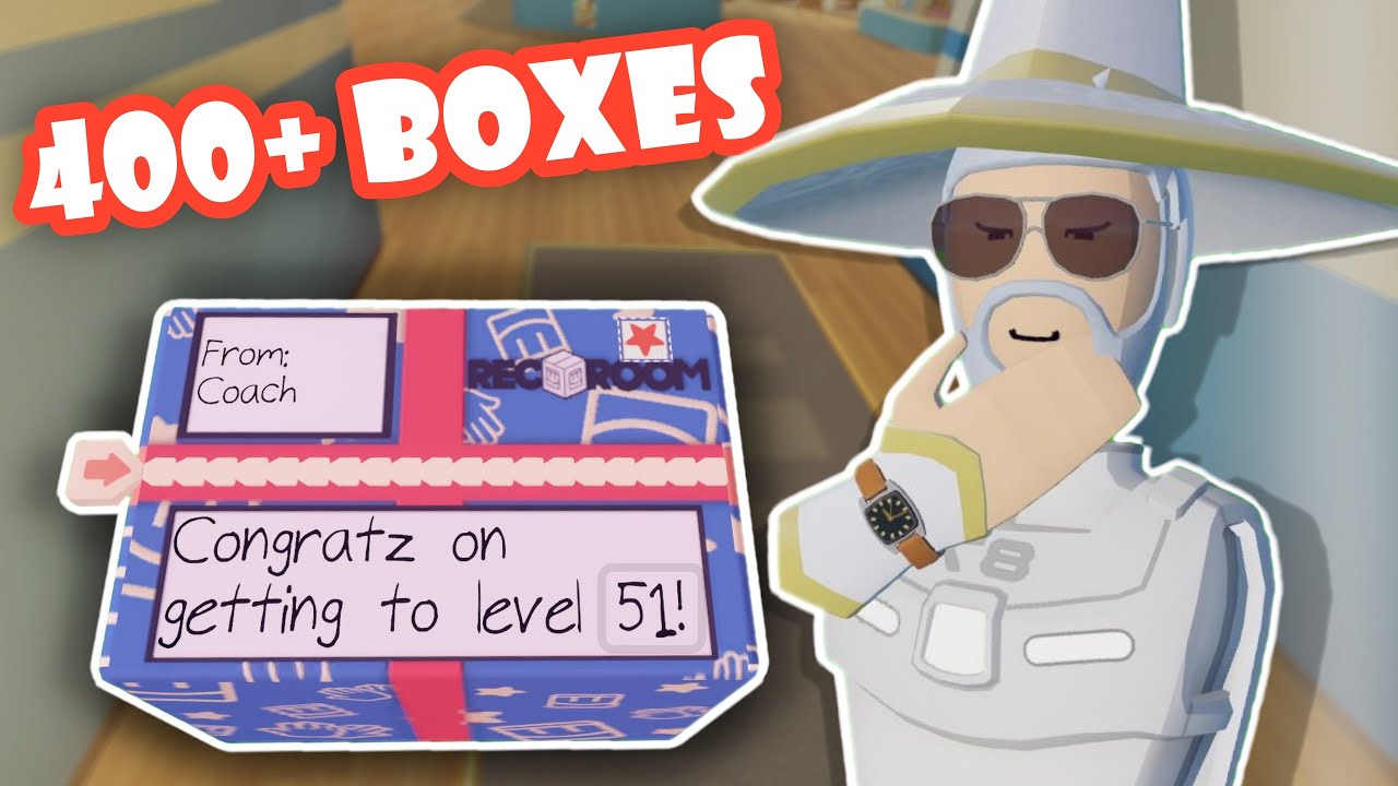 OPENING OVER 400 BOXES IN THE REC CENTER - Rec Room - YouTube