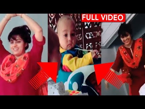 Sandhya AKA Deepika Singh celebrating childrens day with son|  Diya aur bati hum sandhya dancing