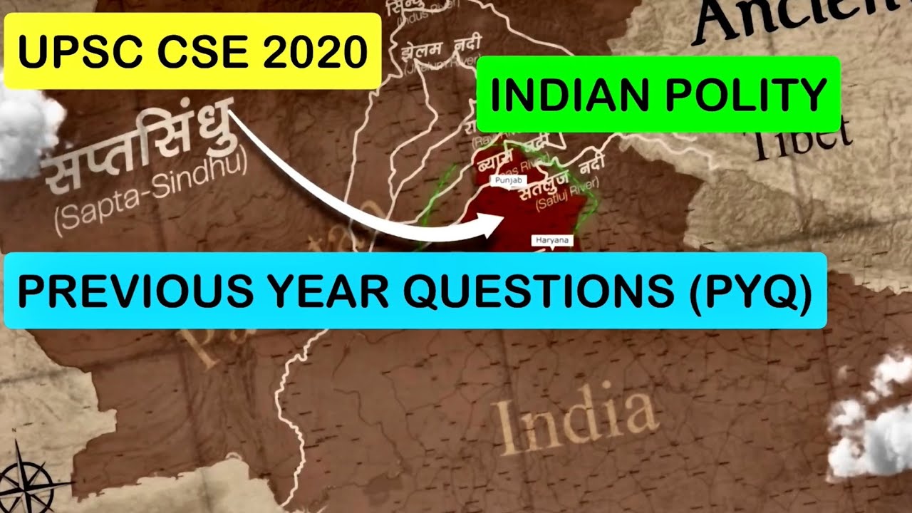 UPSC 2020 Indian polity | PREVIOUS YEAR QUESTIONS (PYQ) #upsc #pyq # ...