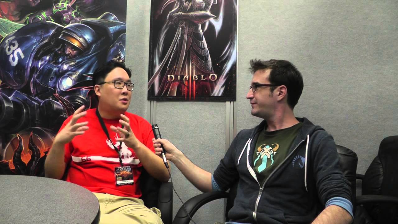 Richard Khoo, Heroes of the Storm Developer @ Blizzcon - YouTube