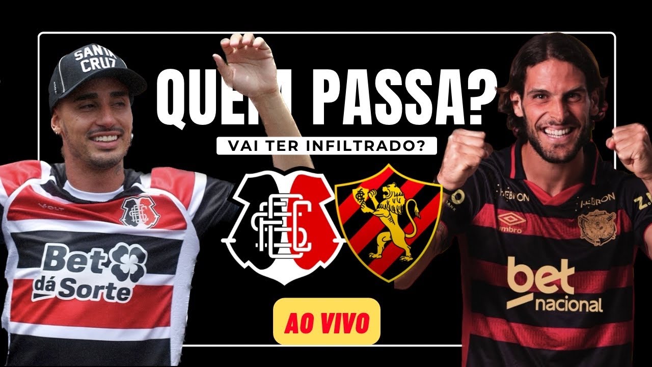 SANTA CRUZ X SPORT | AO VIVO E COM IMAGENS | PRÉ-JOGO | LIVE! - YouTube