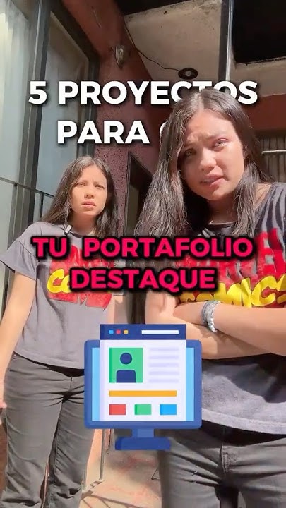 PROYECTOS PARA TU PORTAFOLIO - YouTube