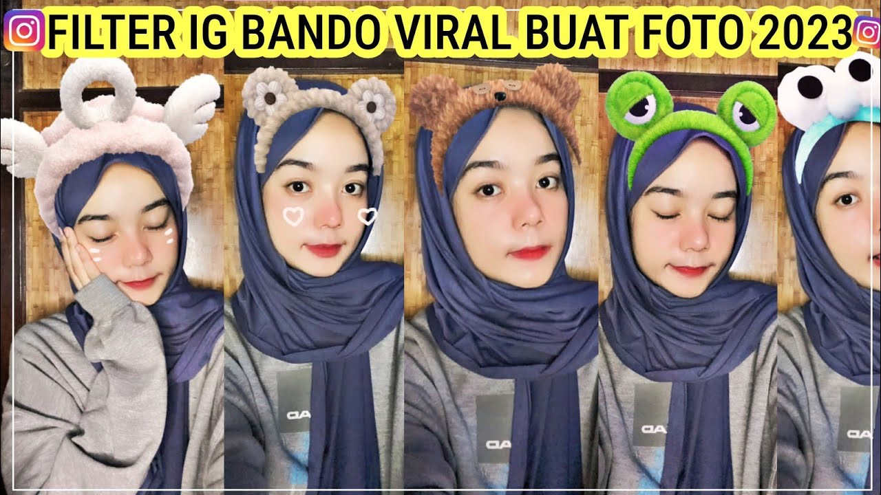 Filter Instagram Bando Aesthetic Ala Selebgram Buat Foto Viral Tiktok ...