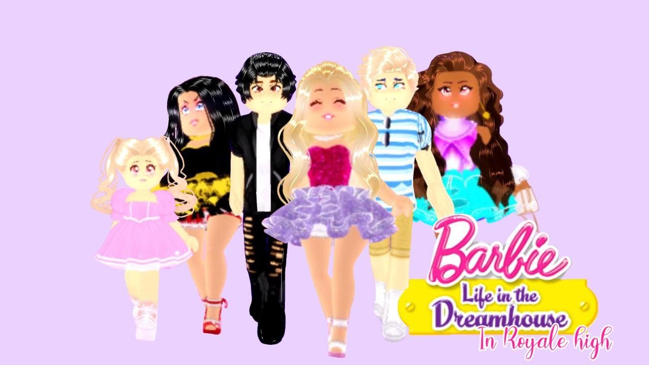 Barbie life in the dream house||Royale high skit 💕 - YouTube
