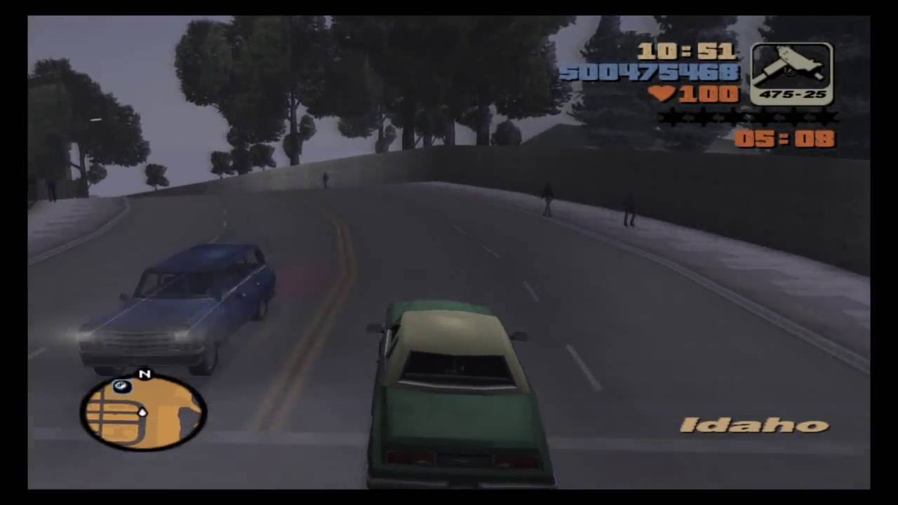 Grand Theft Auto 3 eat till you explode - YouTube