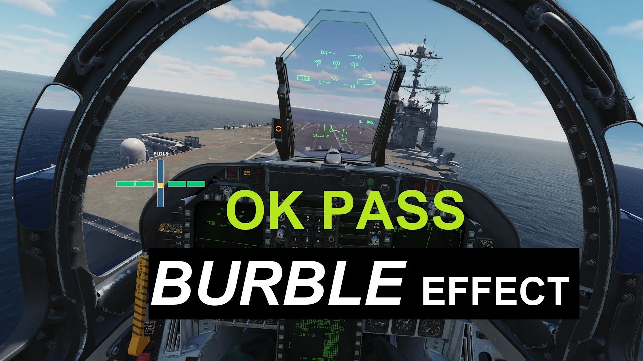 DCS | Burble Effect on Landing - YouTube