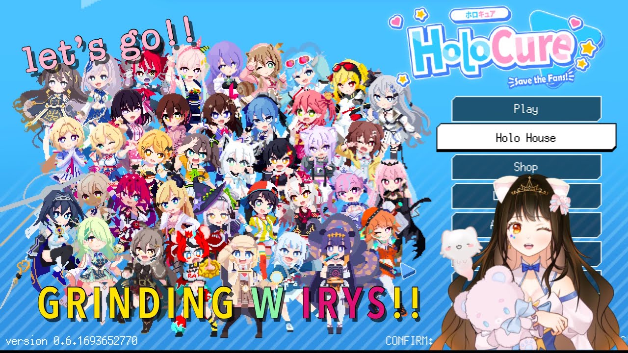 【HOLOCURE】GRINDING with IRYS & farm gold !! - YouTube