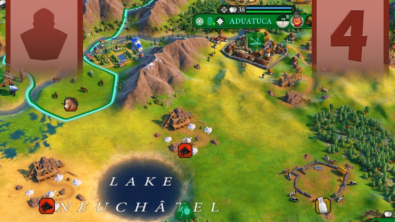 Civ 6 Gaul Deity Gameplay - When the Game doesn't want you to build a ...