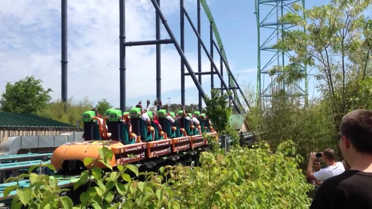 Kingda Ka side view - YouTube