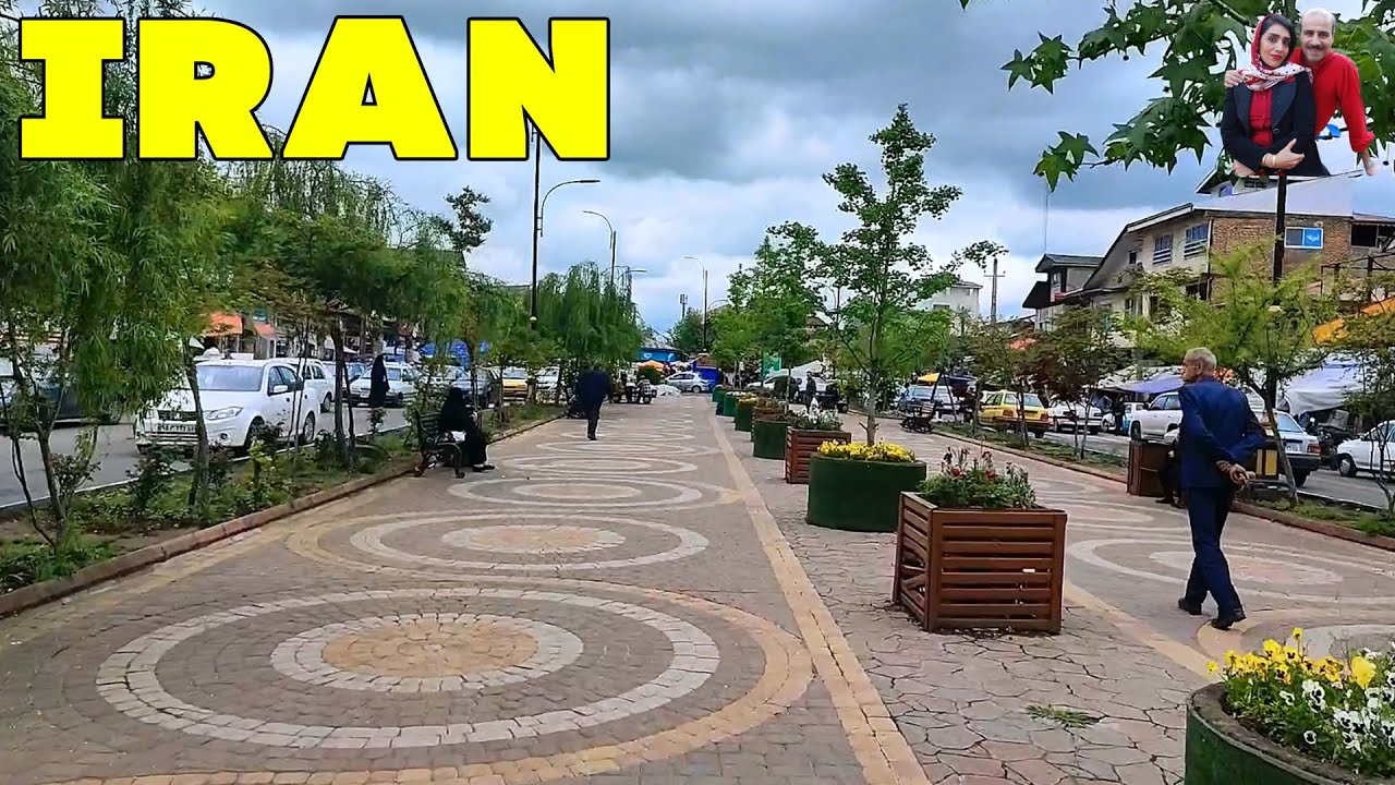 Living in IRAN 🇮🇷 "Adventure on the streets of Lahijan : A driving trip ...